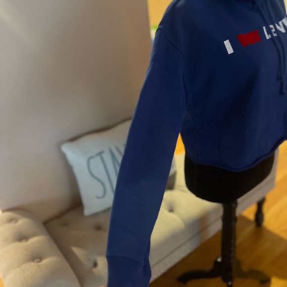 Levi's | Sweaters | New With Tags Levis Heart Levy Raw Cut Hoodie ...